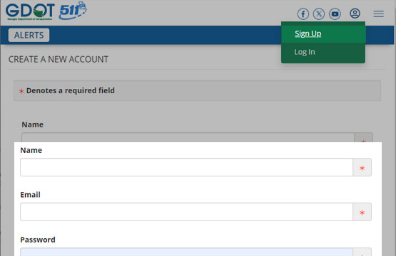 Alerts | View Live Alerts | 511GA